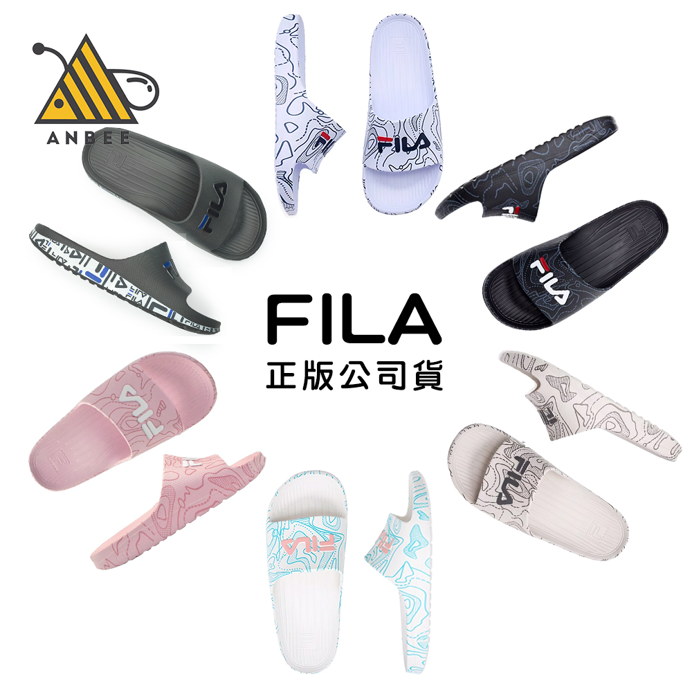 FILA Slippers Sports Waterproof Men Women Couple Classic LOGO Style ...