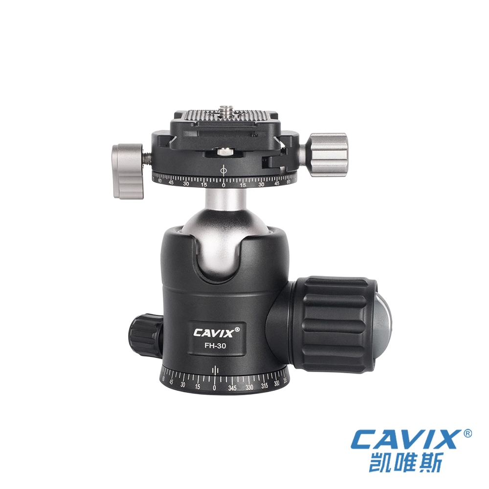 CAVIX FH-30 Dual Panoramic Damping Ball Head | Shopee Singapore