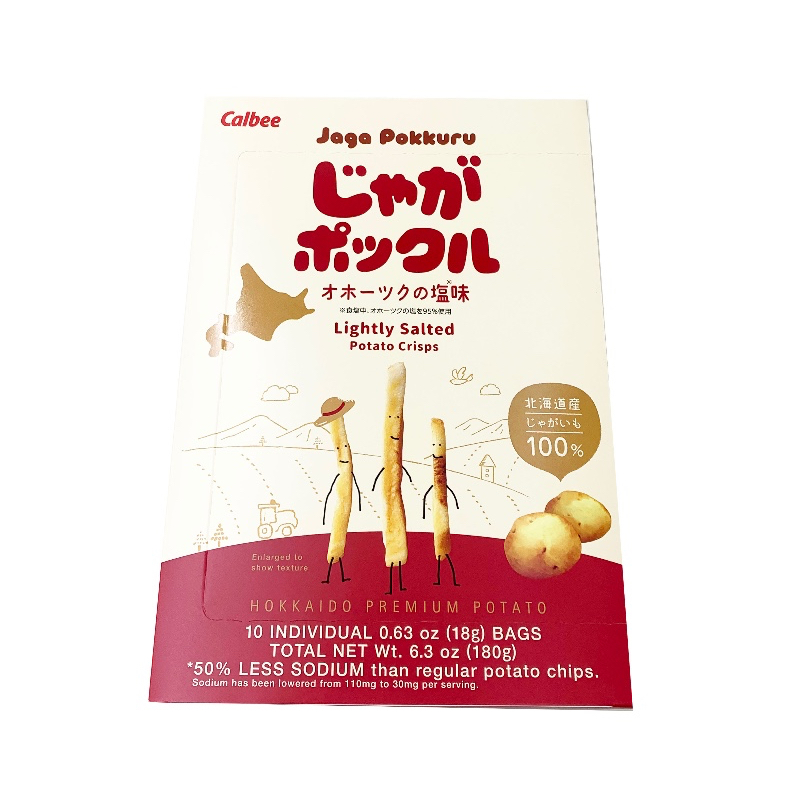 Japan Calbee French Fries Well-Known Three Brothers 10 Sachets Potato ...