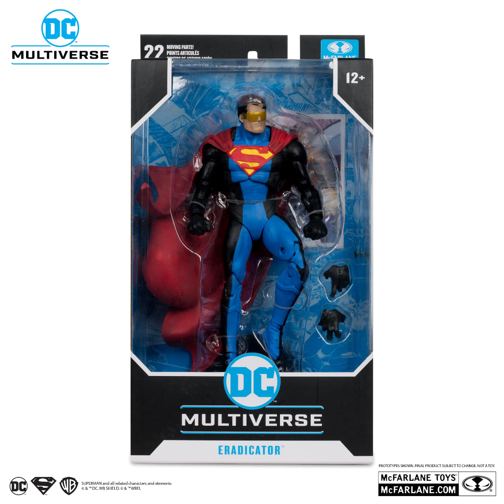 DC Mcfarlane Multiverse SUPERMAN Annihilator Eradicator Returns ...