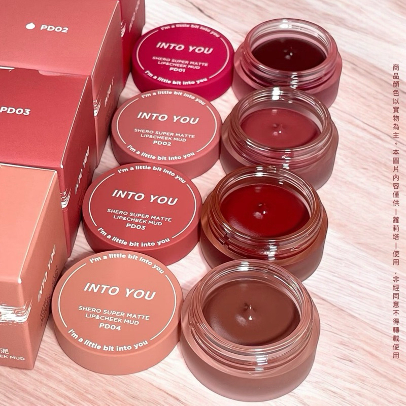 Xiaohongshu Tik Tok INTO YOU Canned Lipstick Matte Mist Velvet Lip ...