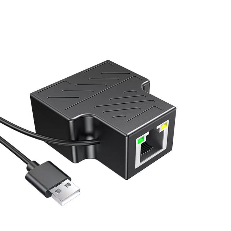 Easy Control King RJ45 1x2 3Port Simple Network Switch One Point Two ...