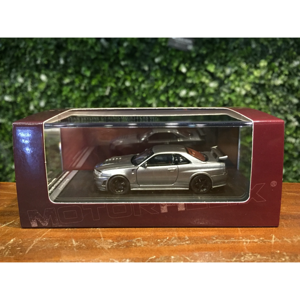 1/64 Motorhelix Nissan Skyline GTR R34 Nismo CRS M63422A [MGM | Shopee Singapore