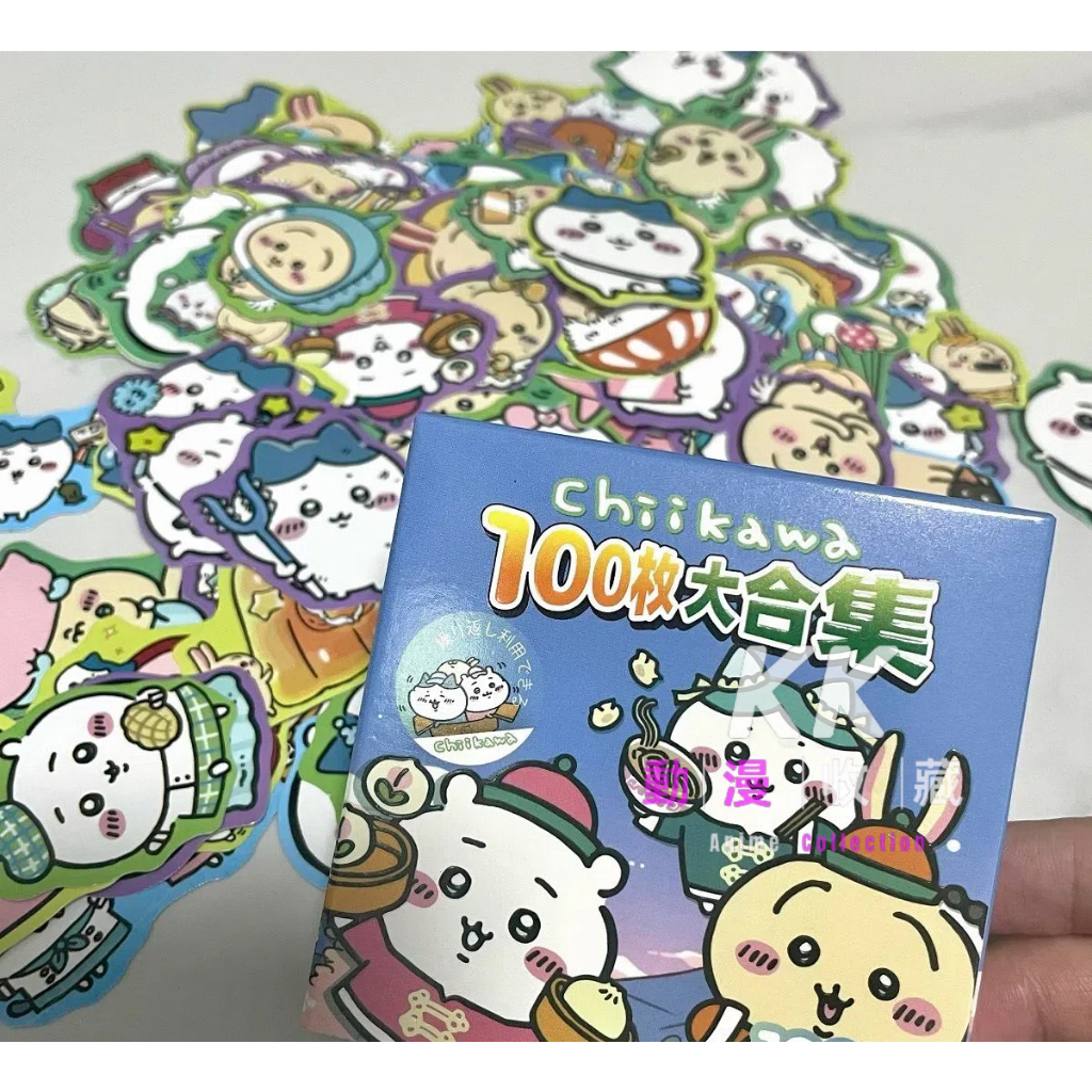 Taiwan Shipment/Chiikawa Chiikawa Stickers 100 Usaki Emoticon Packs ...