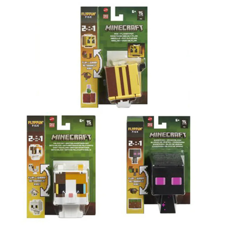 Toy Research Center MATTEL MINECRAFT Reverse Character Series-One ...