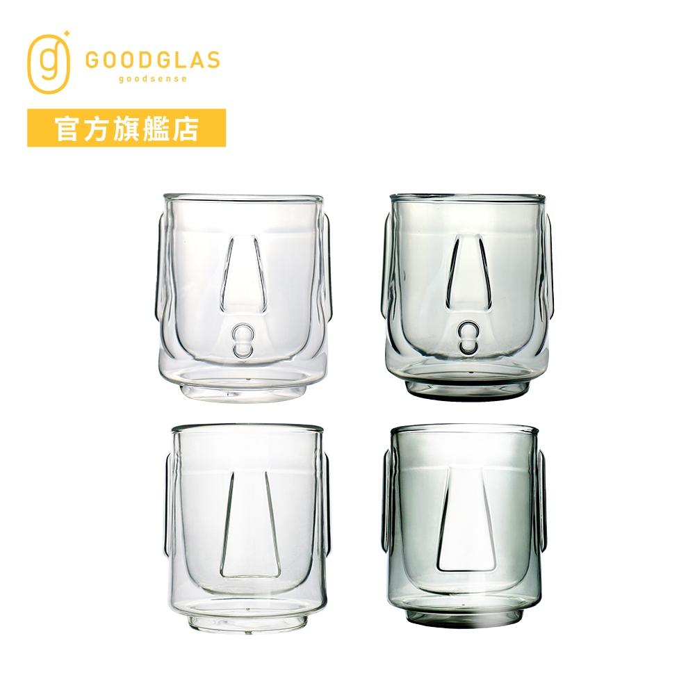 [Good Glass GOODGLAS] Moai Double Cup (Total 4 Types) | Shopee Singapore