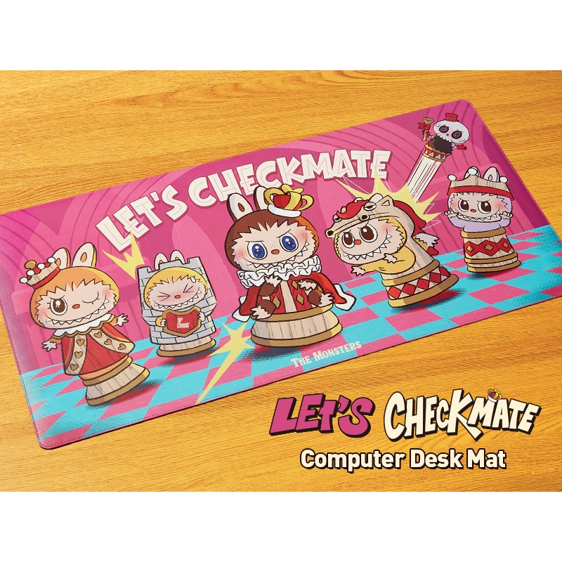 POP MART THE MONSTERS Let's Checkmate LABUBU Table Mat | Shopee Singapore