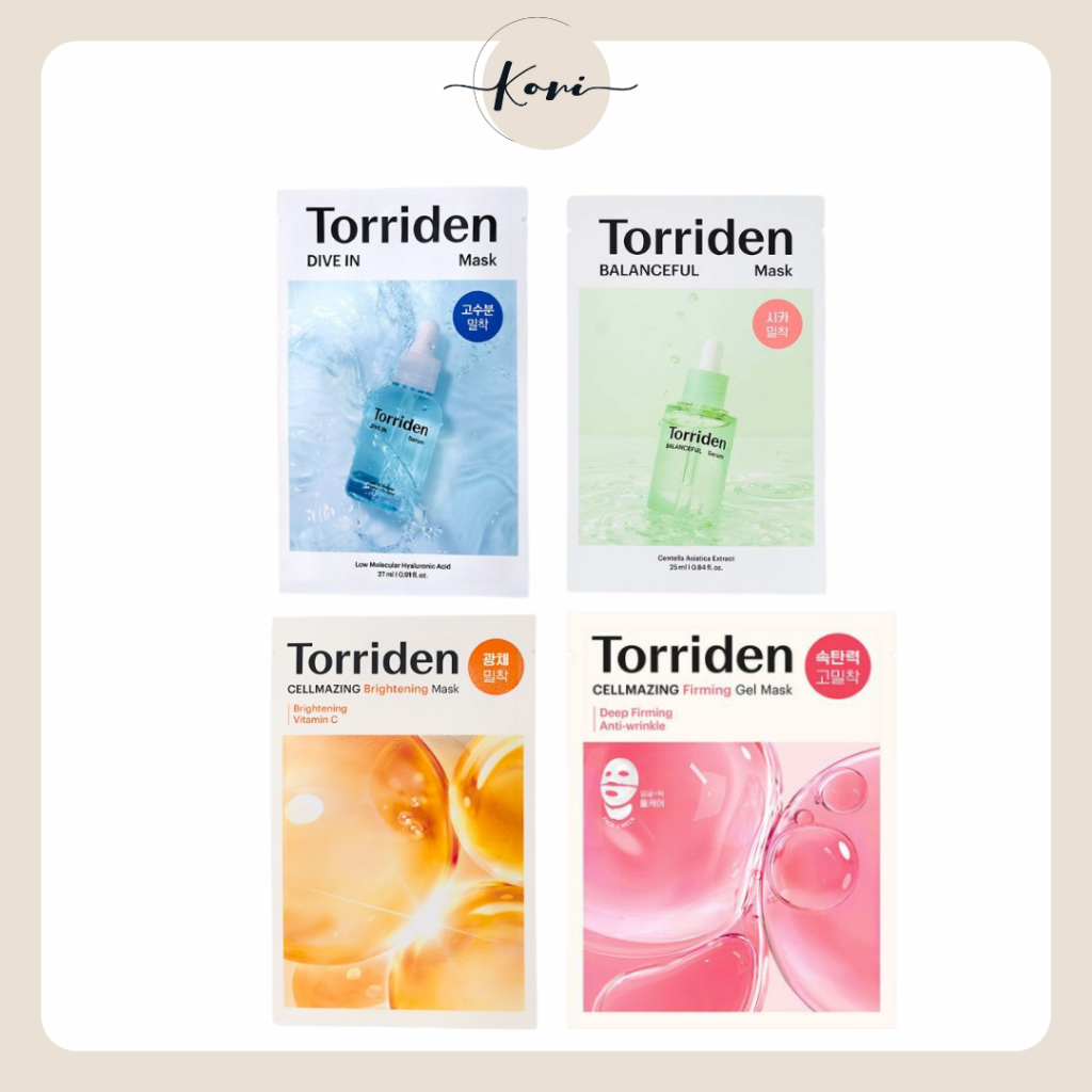 [KORI] Torriden 5D Micromolecular Hyaluronic Acid Moisturizing Mask ...