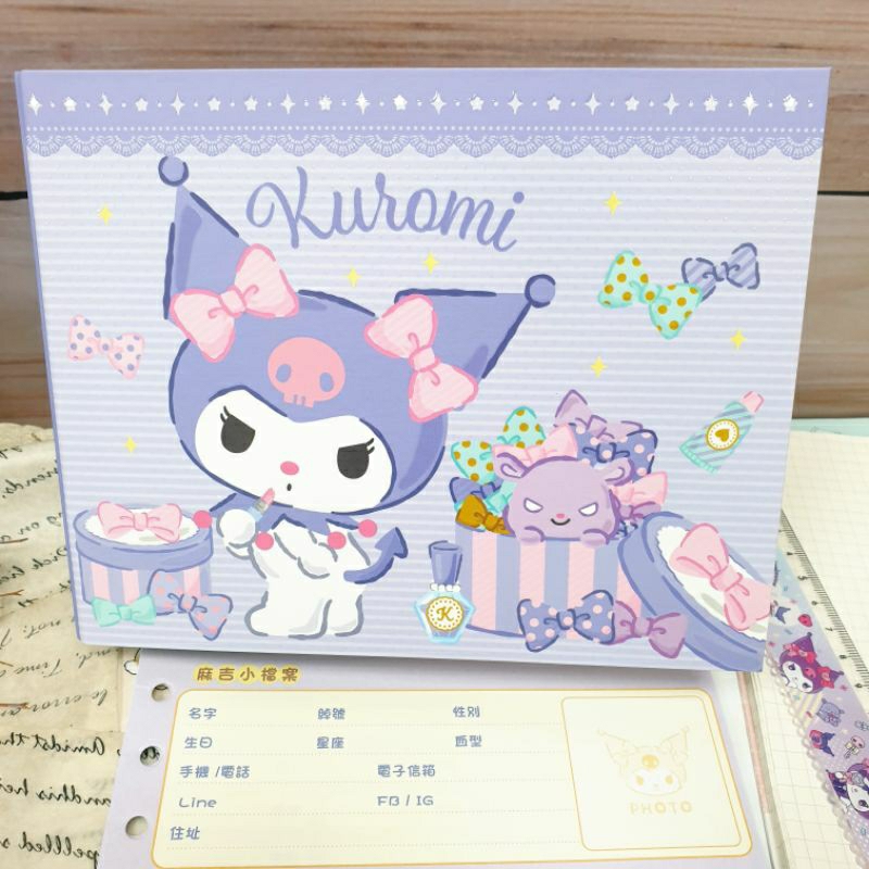 Kuromi Graduation Commemorative Album Friends Pull Page Design ...