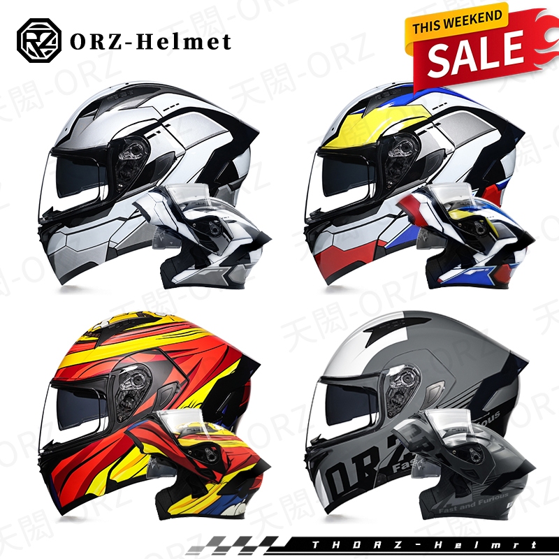 Taiwan BSMI Inspection Qualified 〔 ORZ-991 〕 Motorcycle Helmet Full ...