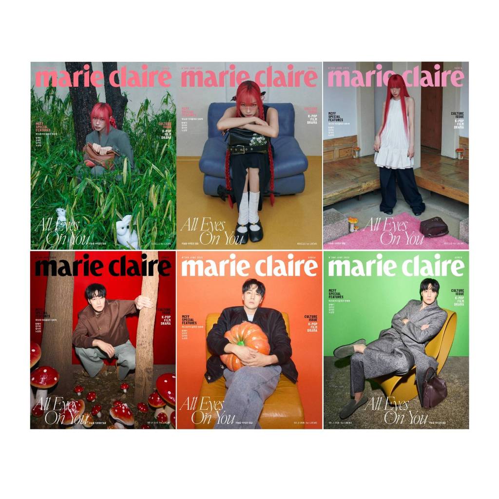 KPM-marie claire (Korea) June Issue 2025 Six Covers aespa-Giselle Ji ...