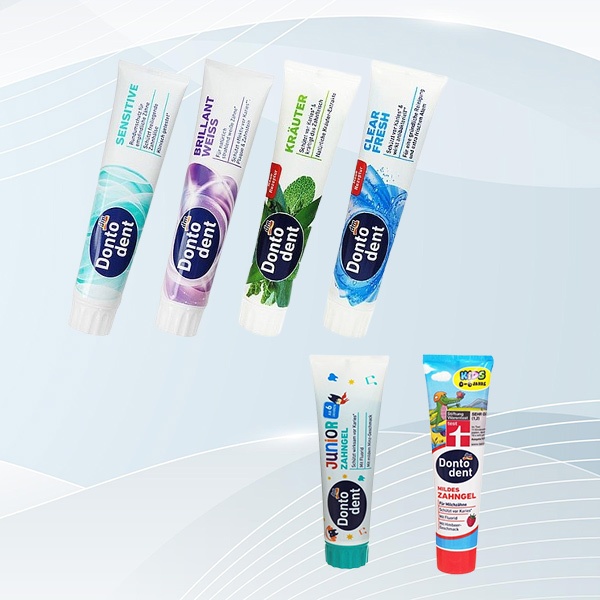 Germany Dm Dontodent Full Effect Herbal/Full Brightening/Full Sensitive ...