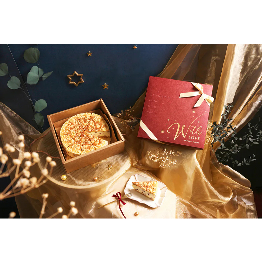 Jessice Grocery Shop Burgundy Star 8 Inch Cheesecake Empty Paper Box ...