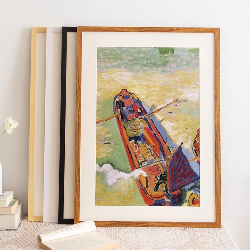 Customized Puzzle Frame Wall-Mounted Picture Calligraphy Painting Poster Photo Wooden Large ...