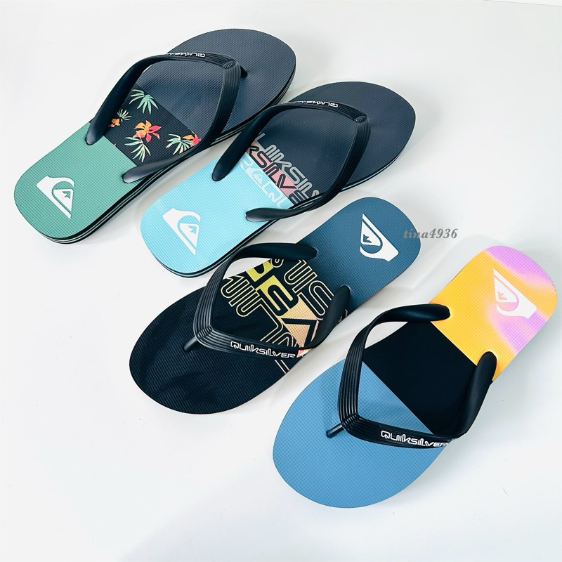 QUIKSILVER Australian Boys Beach Slippers (MOLOKAI STRIPE Flip-Flops ...