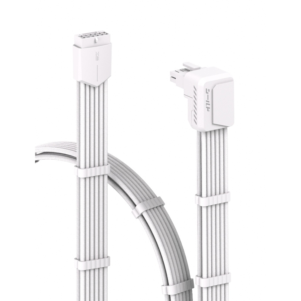 EZDIY-FAB Shield Series PCIe 5.1 12V-2x6 90 Degree Angle "Forward" (STD ...