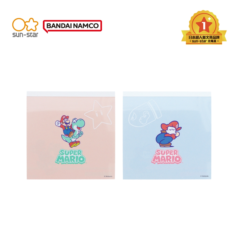 [sun-star] Super Mario Square Note Paper Message Board Memo Sticker ...