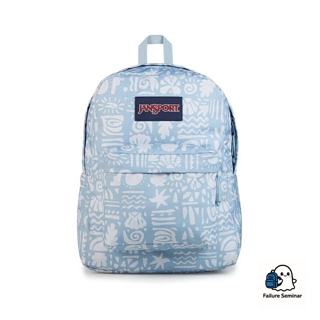 Jansport SUPERBREAK PLUS Backpack Sports Bag Ocean Blue JS0A4QUEKU5 ...