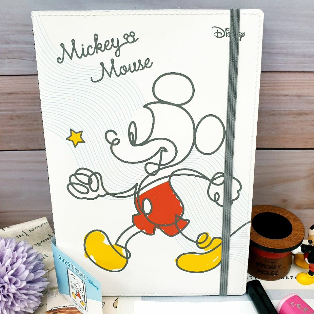 2026 Mickey Weekly Diary 25k Sewing Disney Plan Business Handbook ...