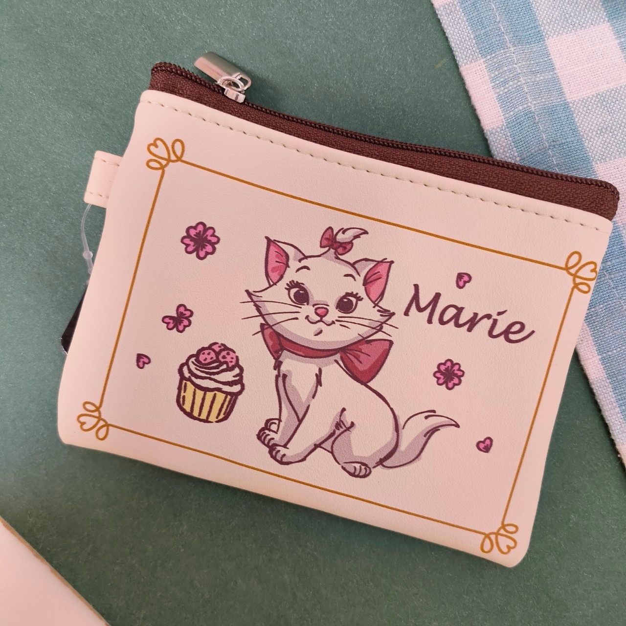 Disney Coin Purse Zipper Bag Soft Leather Card Holder Wallet Universal ...