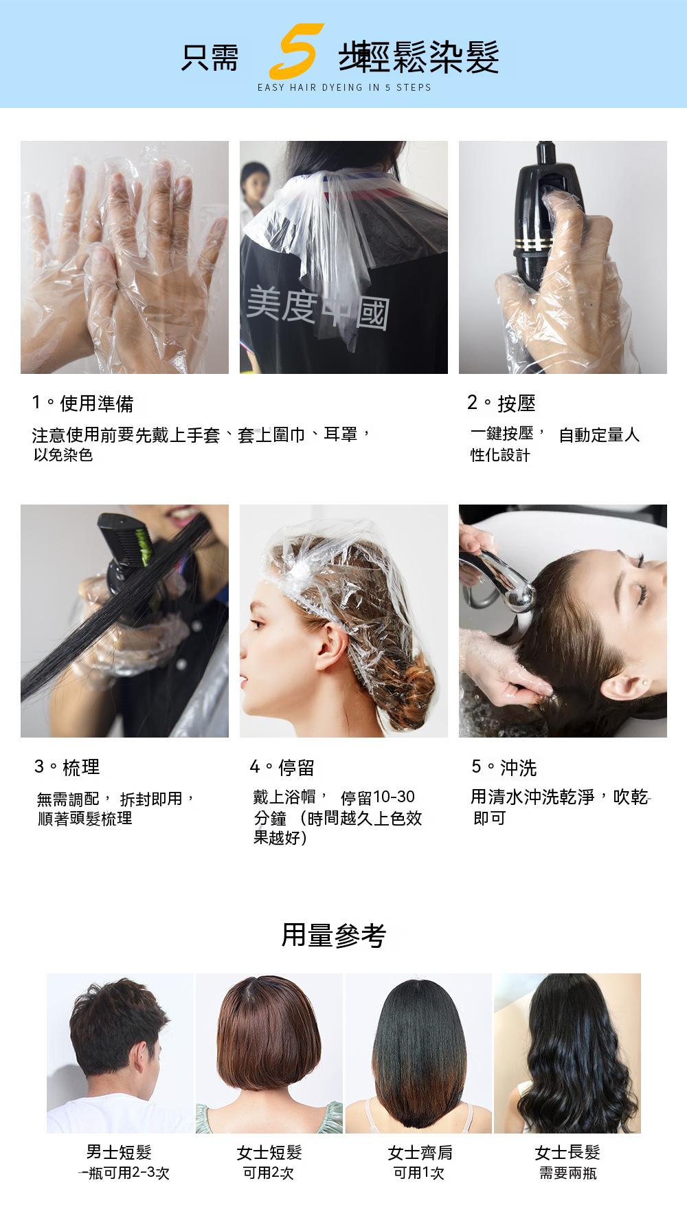 [Plant Hair Dye] Carthaea One Comb Dye Plant Trendy Color Cream ...