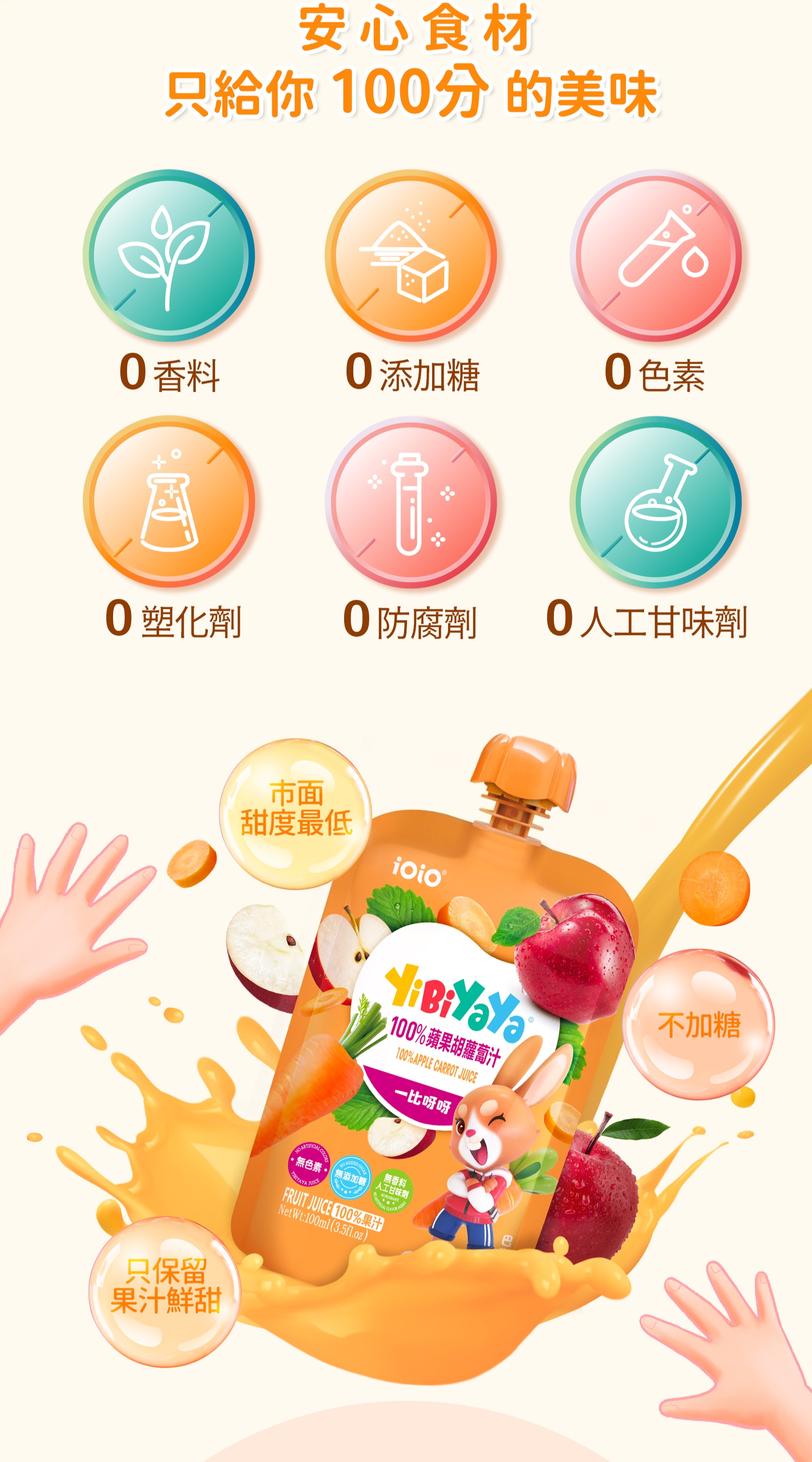 Ioioio Yibi Yaya Comprehensive Juice Vegetable Shizai Love Me YiBiYaYa ...