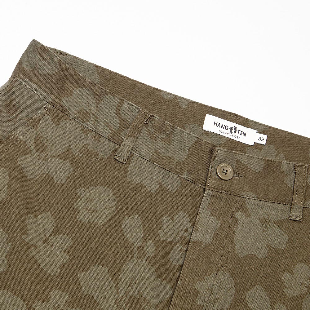 Hang Ten Men's Clothing-REGULAR FIT Twill Full Version Printed Shorts ...