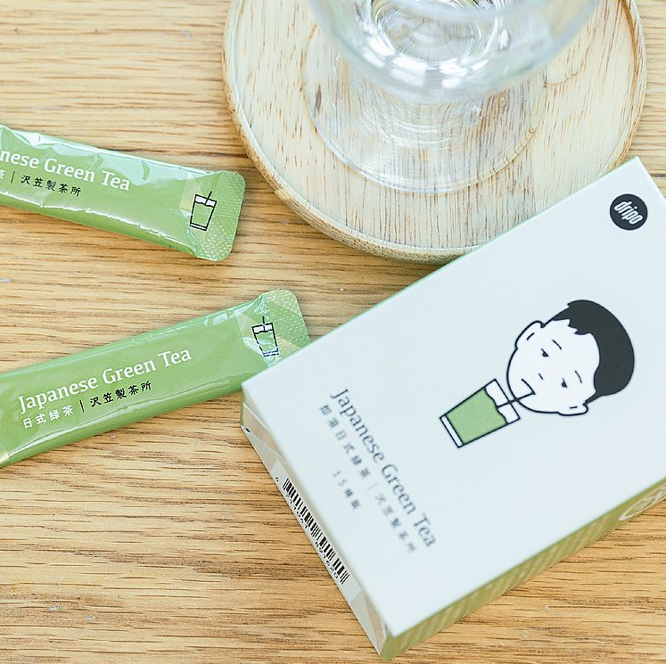 Dripo Sawasa Seicha Instant Tea Drink (1 Box) Style Optional Bag Green ...