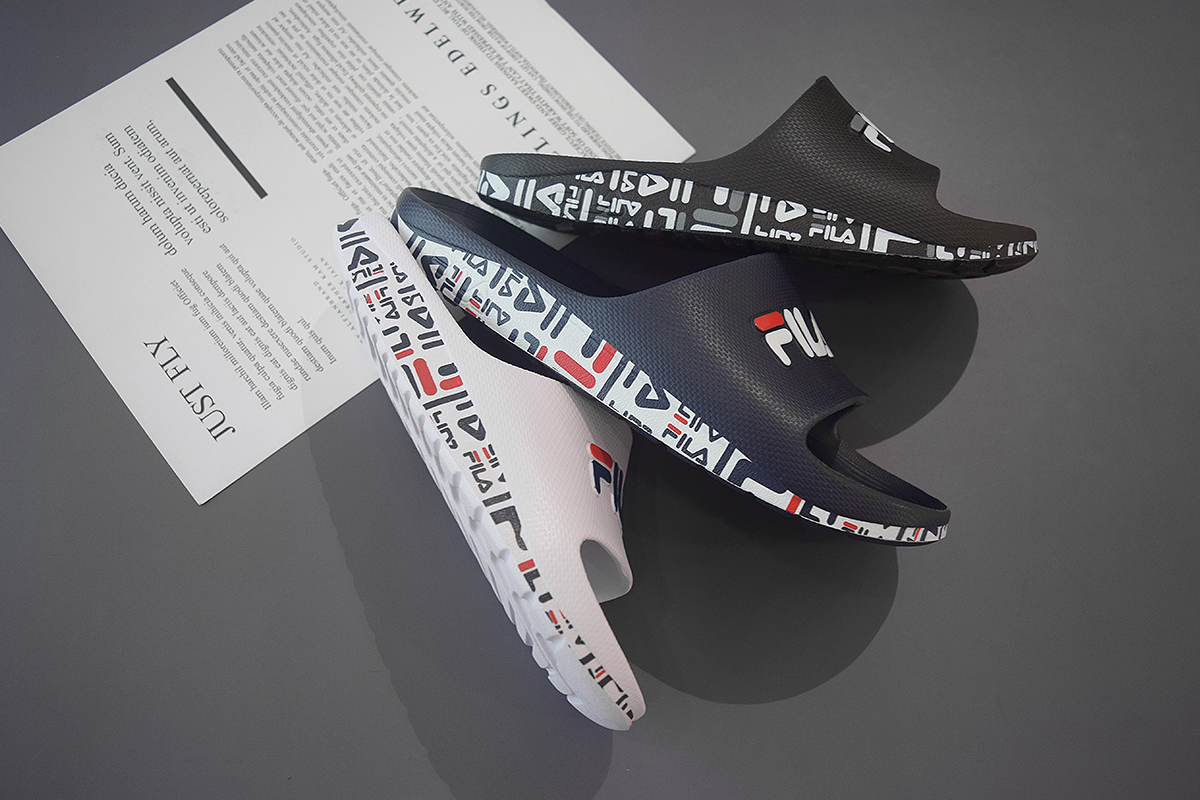 FILA Slippers Sports Waterproof Men Women Couple Classic LOGO Style ...