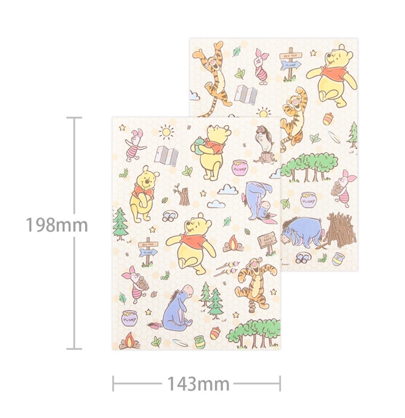 Disney Box Gift Bag Princess Boxer Packaging Paper Pooh Stationery ...