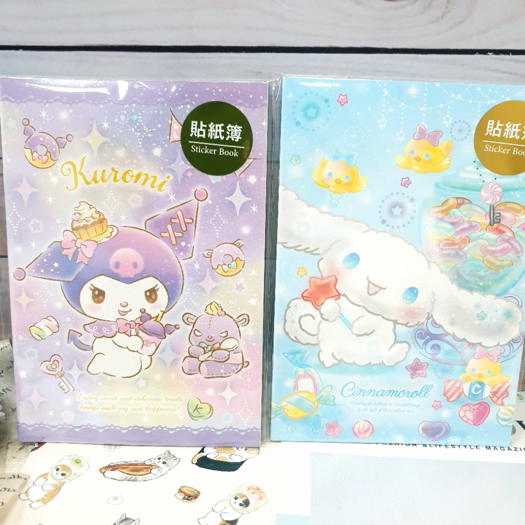 Sanrio Sticker Book 16k 25k Collection Kuromi Mermaid Hanton Ugly ...