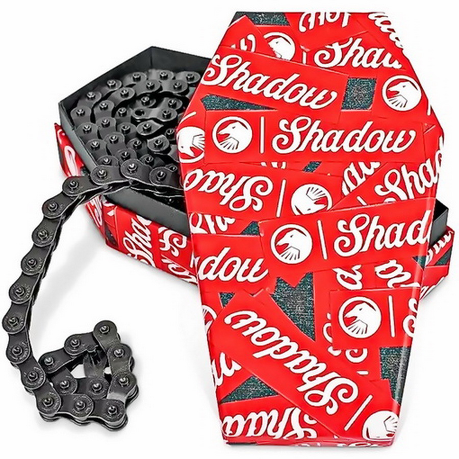SHADOW INTERLOCK CHAIN V2 Super Half-Section Black Floor Bike/Single ...