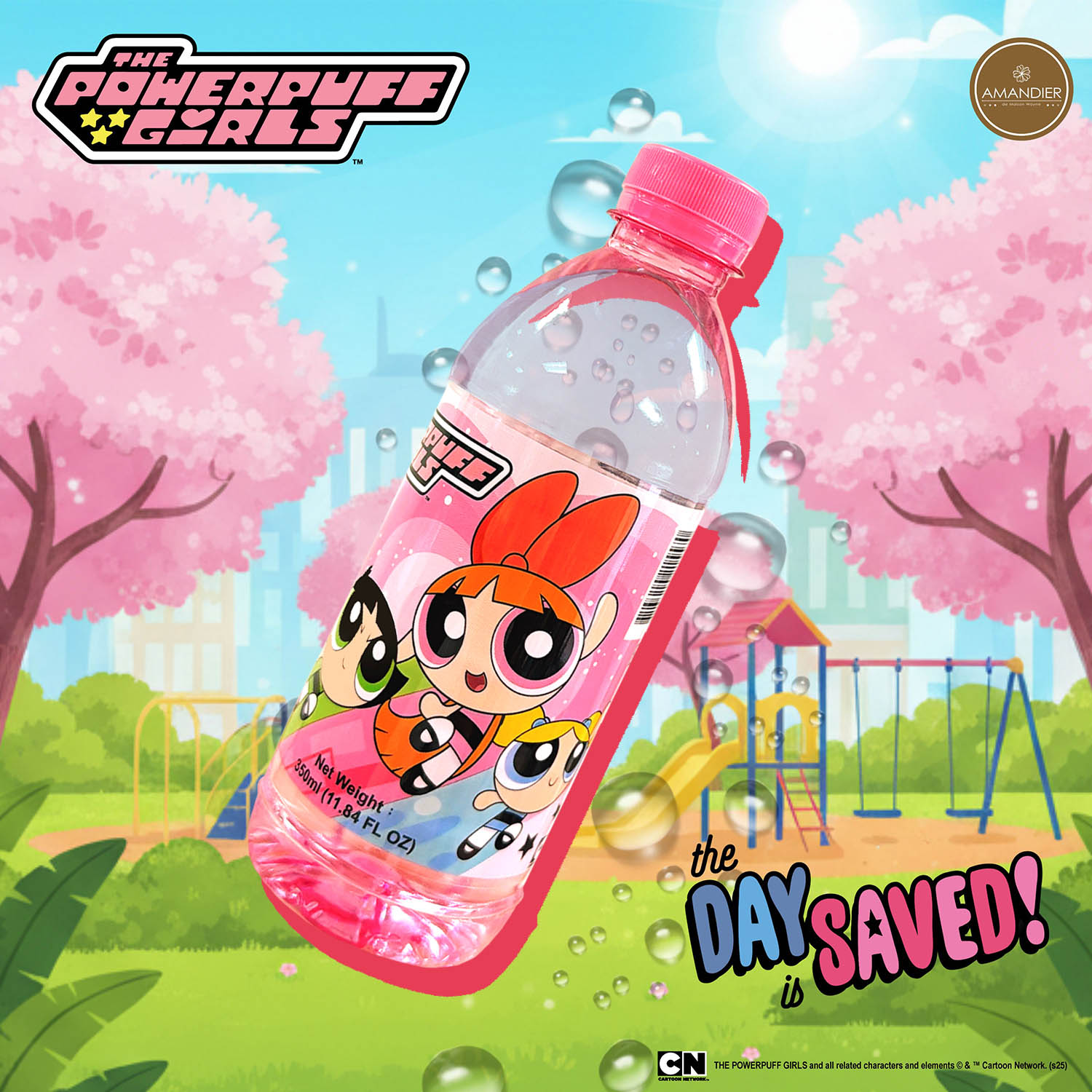 The Powerpuff Girls Bottled Water (Single Bottle) | Shopee Singapore