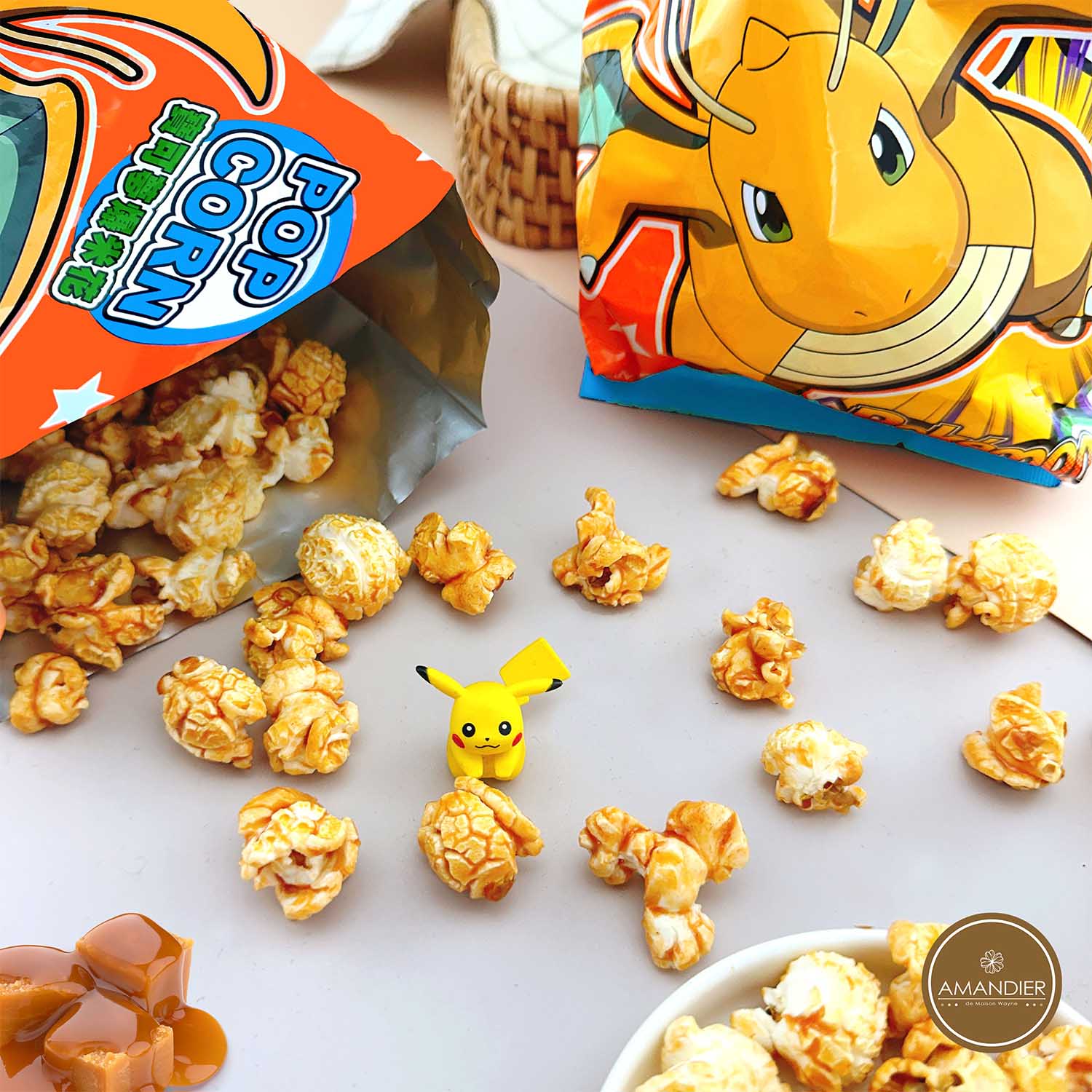 Pokémon Popcorn-Fast Dragon Style (Caramel Flavor) | Shopee Singapore