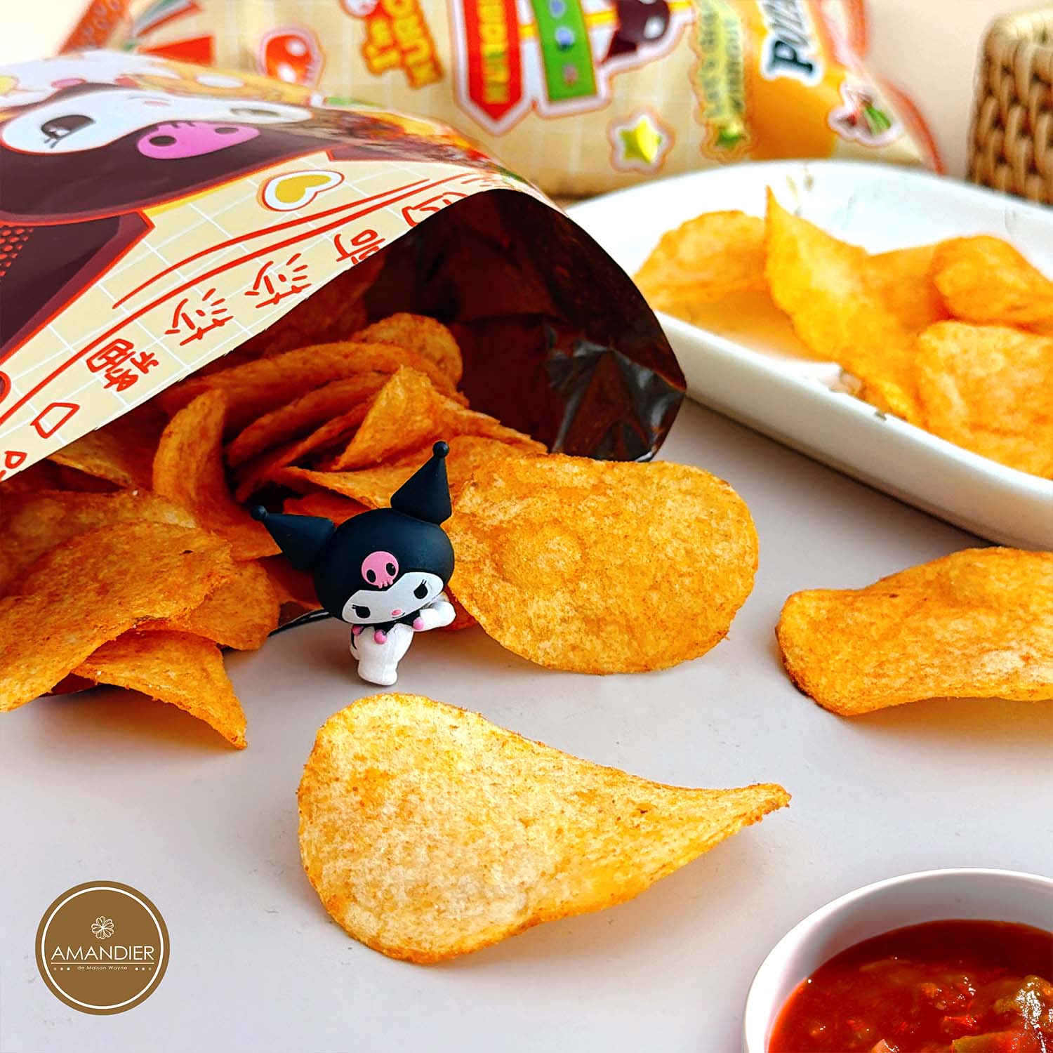 Kuromi Potato Chips (Mexican Sasha Sauce Flavor) | Shopee Singapore