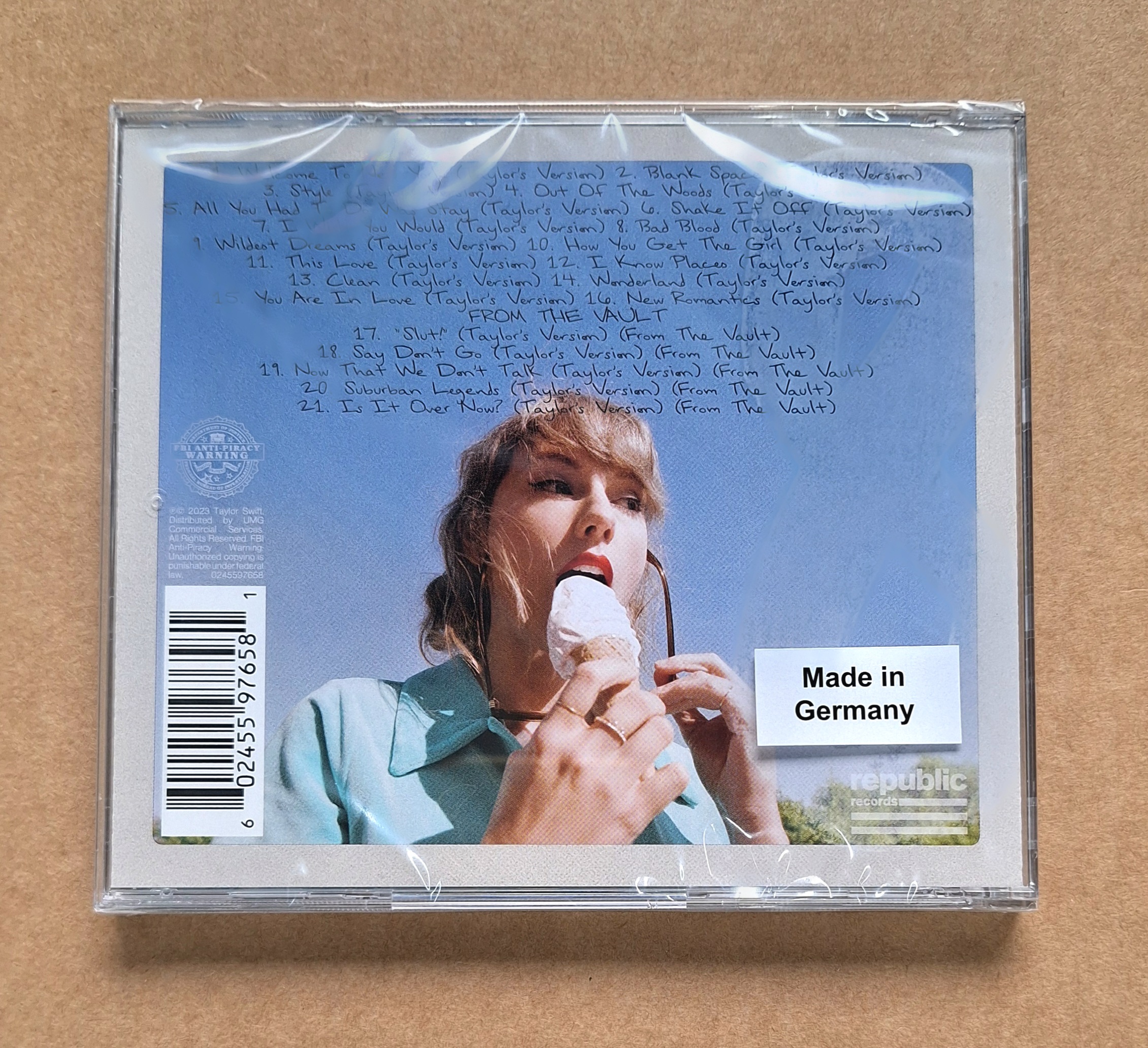 Taylor Swift 1989 Ocean Green Version CD Universal Music Imported From ...