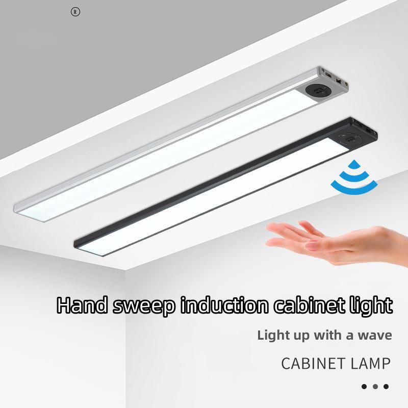 Wireless Paste Smart Hand Sweeping Induction Cabinet Light Kitchen Desk ...