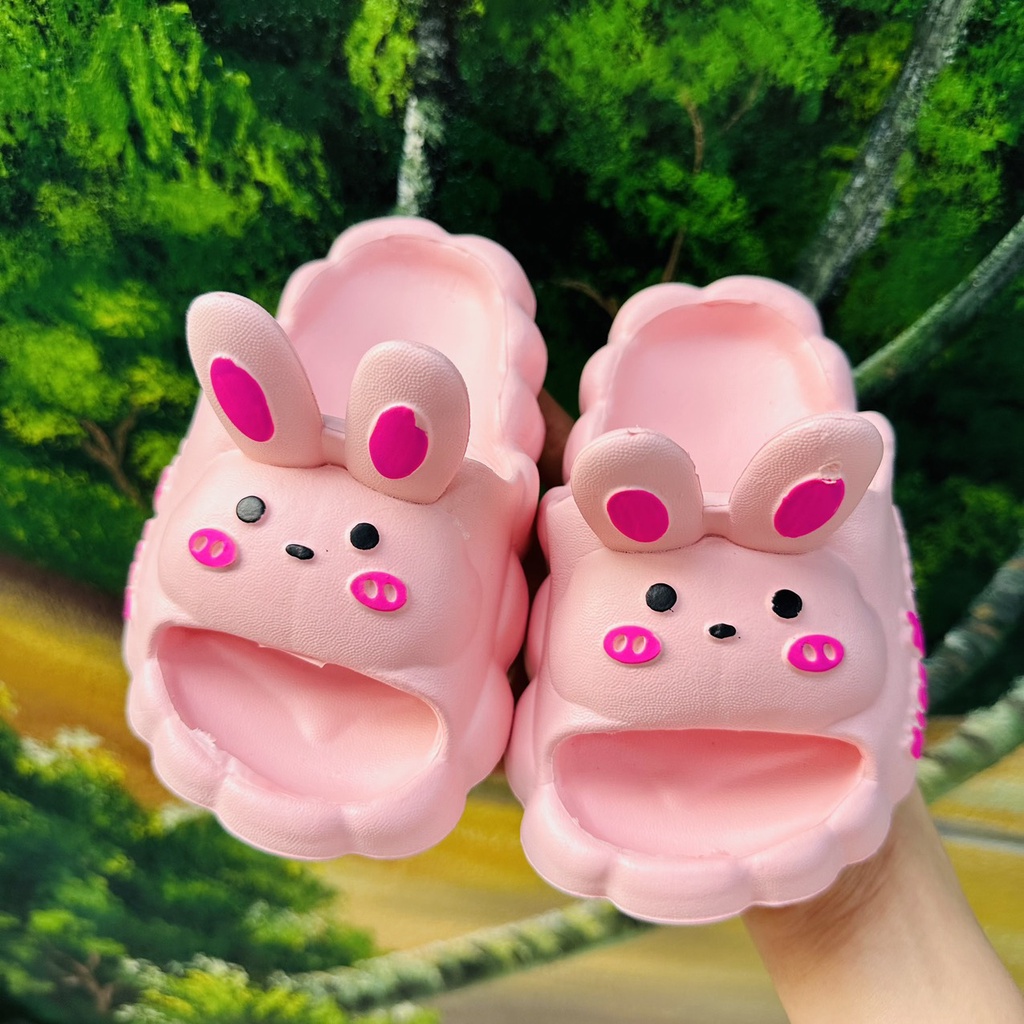 Super Lightweight CUTE Rabbit Slippers For Babies And Mothers Full SIZE ...