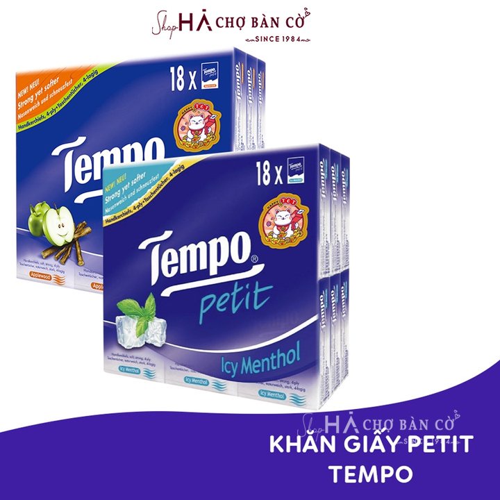 Tempo Tissue 18 Packs - Petit 18pcs (Assorted Flavors) | Shopee Singapore