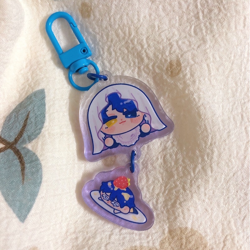 Orv - SP and OD chain keychain 3cm-2cm | Shopee Singapore