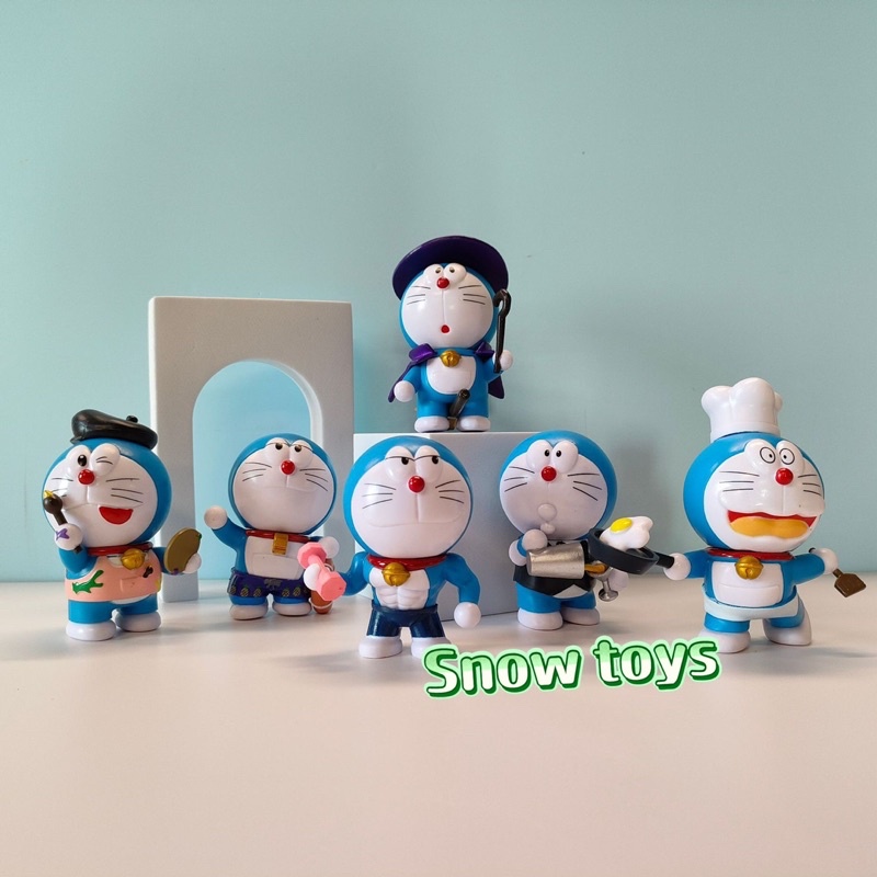 Doraemon model - baby toy Mon Cat U cute Doraemon career guidance chef ...