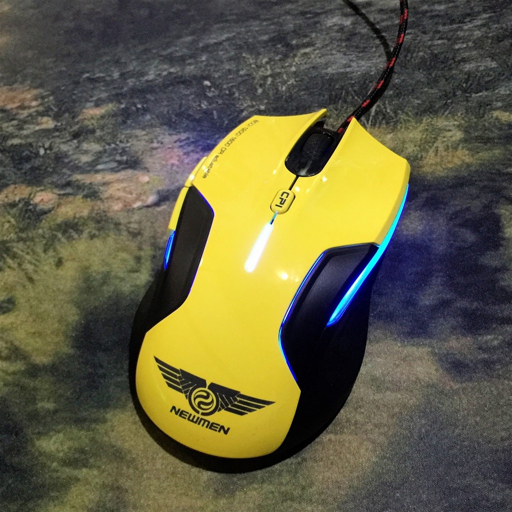 Newmen N500 Plus Computer Mouse In Gold - Gaming Specialized - FULL BOX ...
