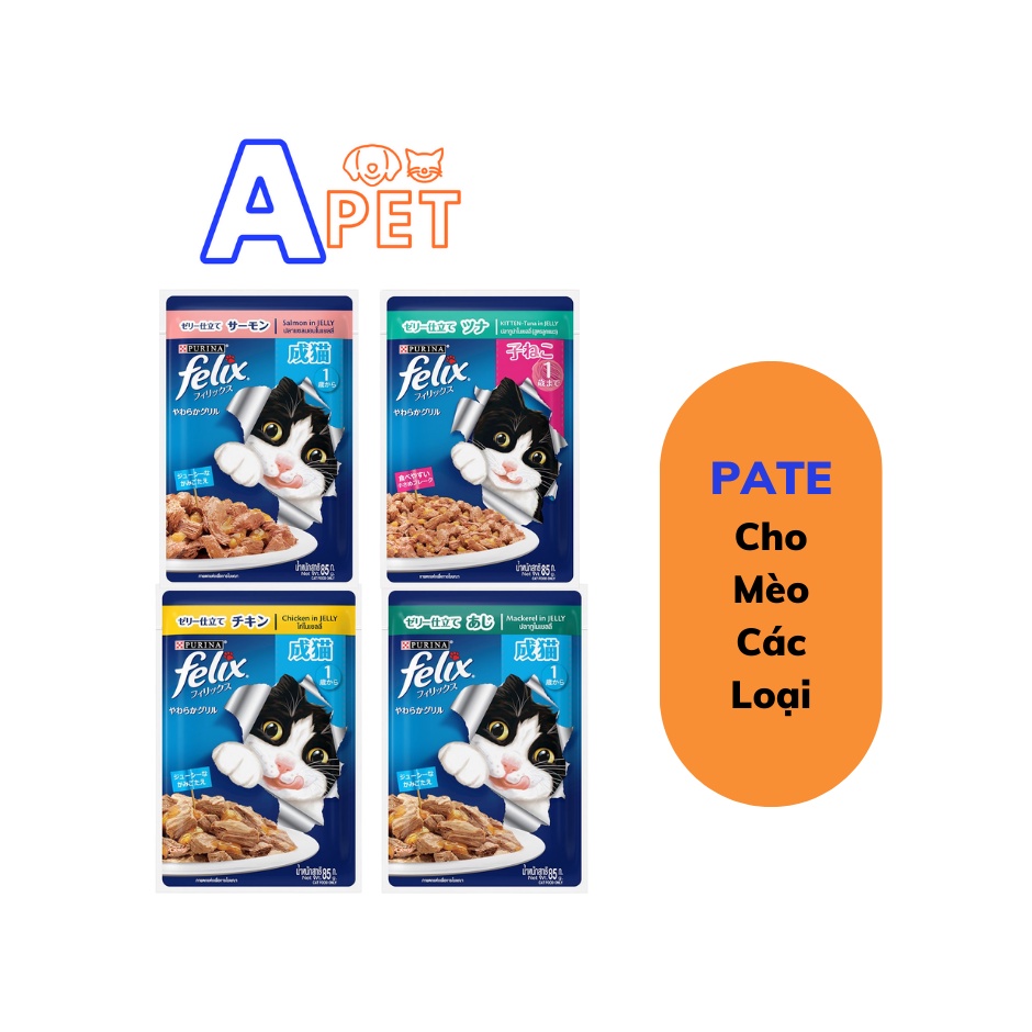 (COMBO 24 And 48 Packs) Pate Felix Japan 85g Imported Cat Food | Shopee ...