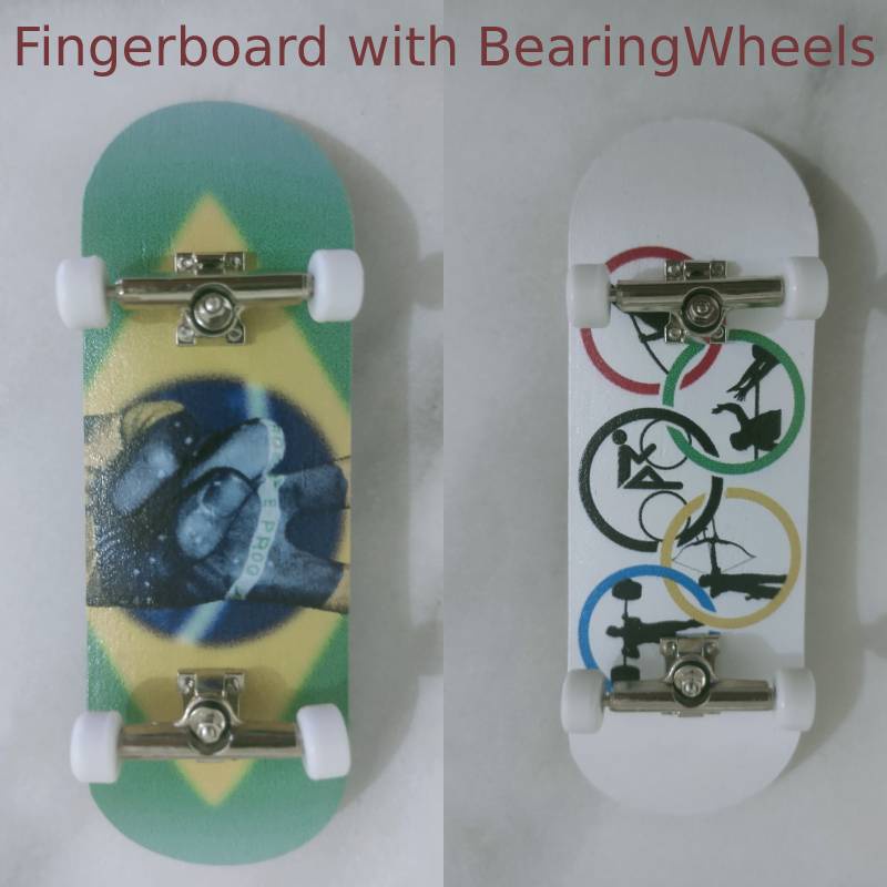 Fingerboard Palm Skateboard Professional Maple Finger Creative Mini ...