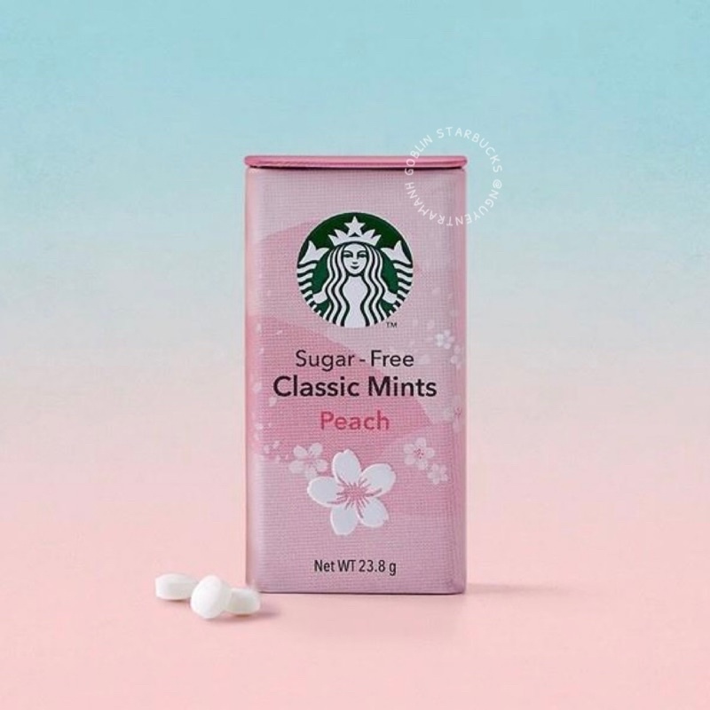 [Authentic ️] Starbucks SUGAR-FREE CLASSIC MINTS | Shopee Singapore