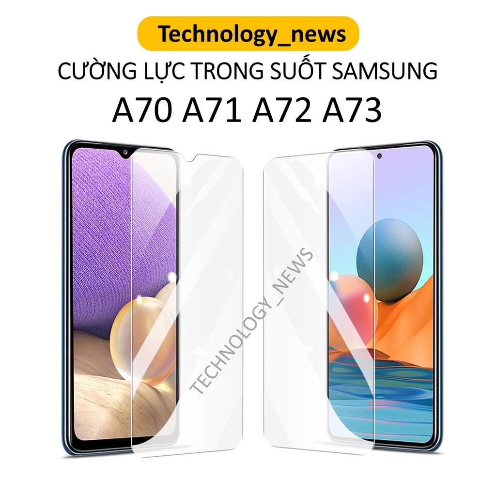 Transparent Strength SAMSUNG A73 5G / A72 4G / A71 / A70 Not full ...