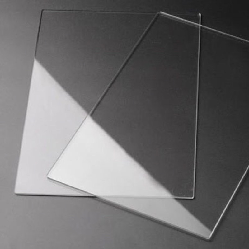 Transparent mica sheet, many glass sizes A6, B6, A5, A4.... | Shopee ...