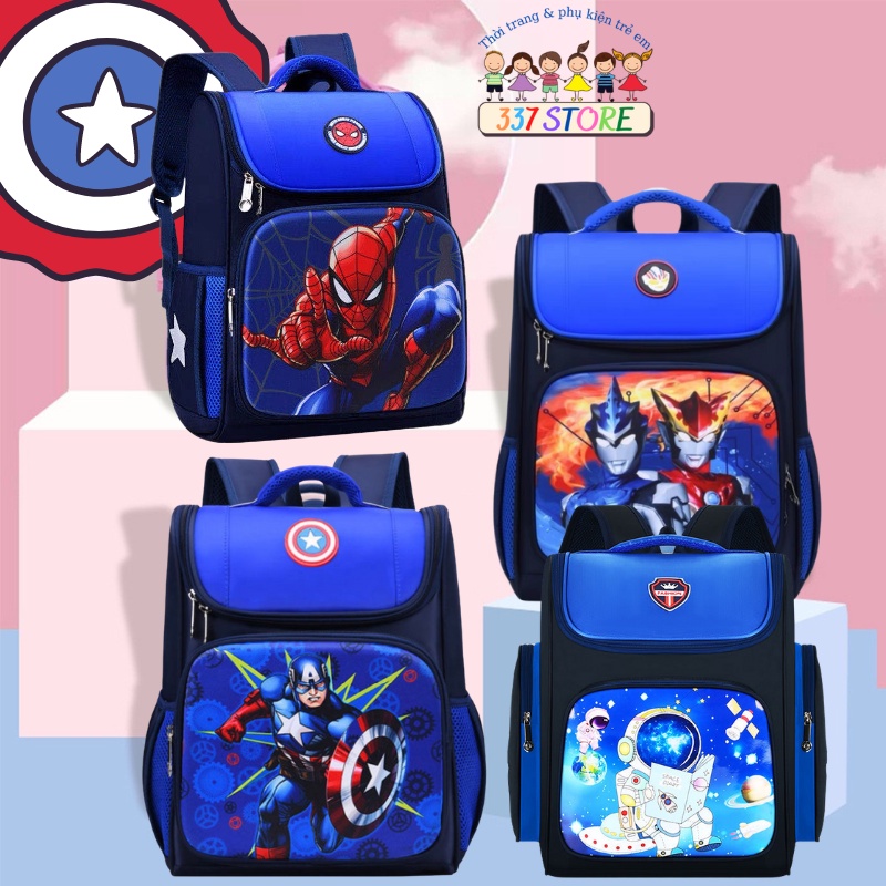 Humpback backpack, bag primary school books for children from grades 1 ...