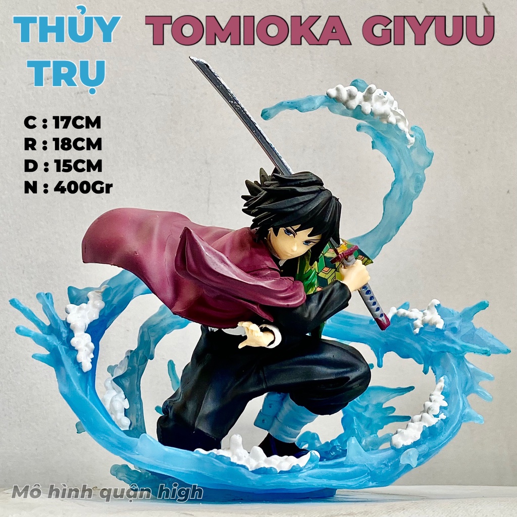 Extremely Beautiful Tomioka Giyuu Cylinder Model 17CM High - Kimetsu no ...