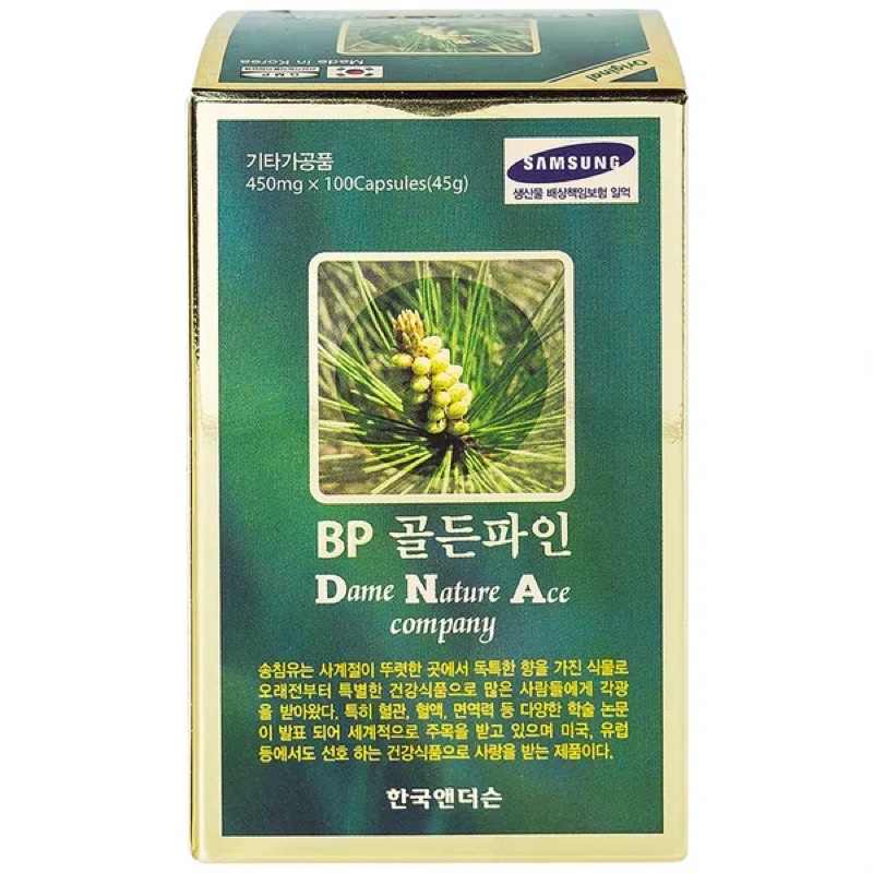 Bp Golden Pine Bioavenue pills help increase blood circulation and ...